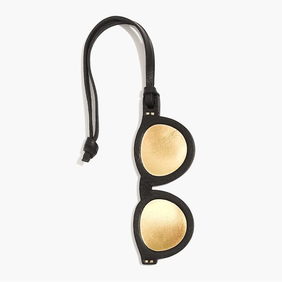 Madewell | Bags | New Madewell Leather Indio Sunglasses Bag Charm Tag ...